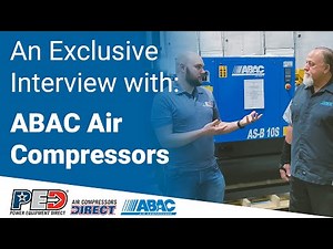 An Exclusive Interview with ABAC Air Compressors - Brand New Rotary Screw Technology