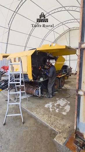 Need fast parts extraction??? Gas torch to the rescue 😃 #taitsrural #newholland | Taits Rural Ltd