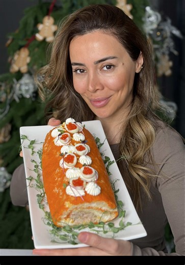 💛Mimoza Salatı💛🌼🌼 Kök-3 ədəd Kartof -2ədəd File-2 ədəd Yumurta-6 ədəd Mayonez-150 qr Dekor üçün-bildirçin yumurtası və balıq kürüsü. #salad #mimosa