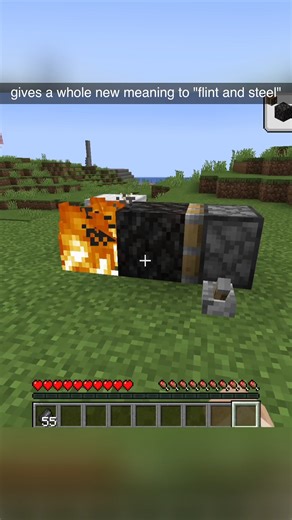 Supplementaries on Instagram: "flint blocks, live now on java AND BEDROCK! #supplementaries #minecraft"