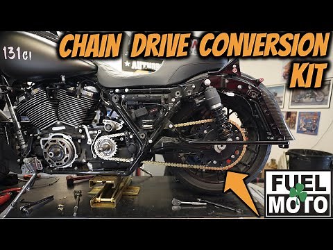 Fuel Moto Chain Drive Conversion Kit for Harley Davidson Touring Models | Build Series | Part 24