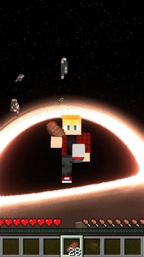 Minecraft vs Blackhole