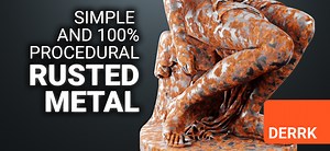 Simple Procedural RUST Material