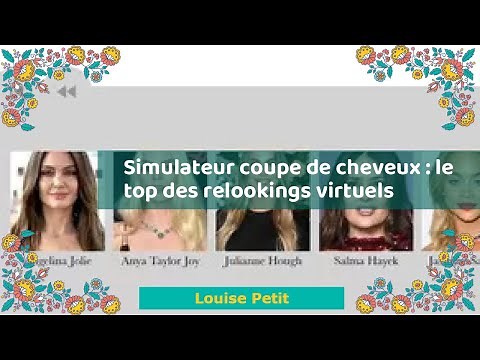 Simulateur coupe de cheveux : le top des relookings virtuels