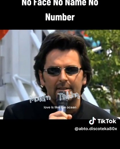 No Face No Name No Number - Modern Talking (ZDF Disco)#discomusic #moderntalking #tictok #music #80smusic #disco #80s