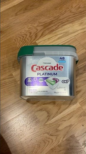 Cascade Platinum ActionPacs Dishwasher Detergent Pods | Product Review