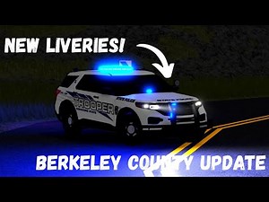 New Liveries and More! Berkeley County, Roblox Update!