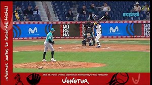 36K views · 1.9K reactions | ¡RENEEEE! René Pinto conectó este cuadrangular por el jardín central y sumó su segundo batazo de cuatro vueltas en la campaña朗 | Leones del Caracas | Facebook