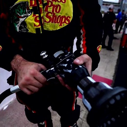 How does the new air gun work on the Next Gen car? | #shorts | NASCAR