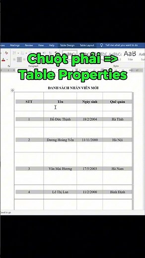 How to align table spacing errors in Word #metub #word