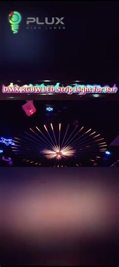 DMX RGBW LED Strip Light for Bar & Commercial Lighting Projects