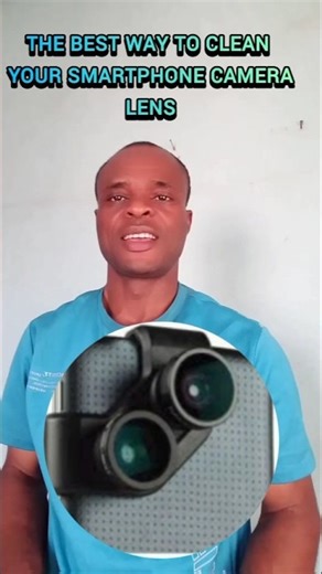 The best way to clean your smartphone camera lens.