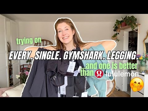 GYMSHARK TRY ON HAUL | trying on every single legging