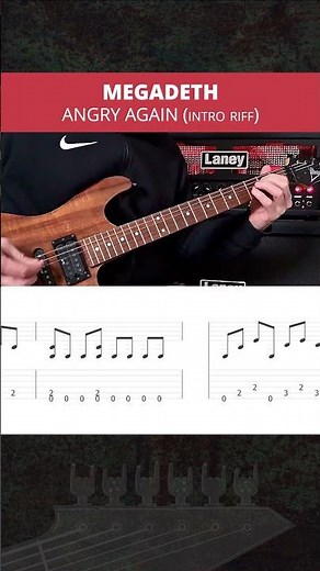 Megadeth - Angry Again - Guitar Tab | Lesson | Cover | Tutorial