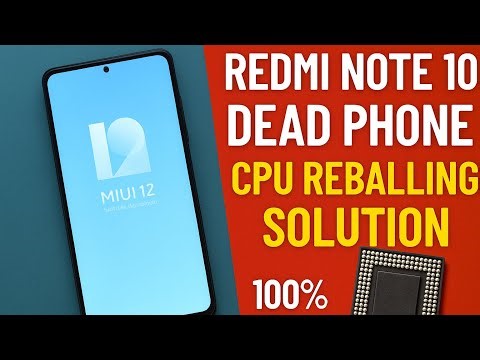 Dead Redmi Note 10 Pro Full Fix | CPU Heat Reballing Method!