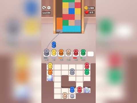 Color Knitzy Level 256 Walkthrough Solution