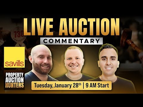 Property AUCTION LIVE! Expert Commentary & Real-Time Bidding