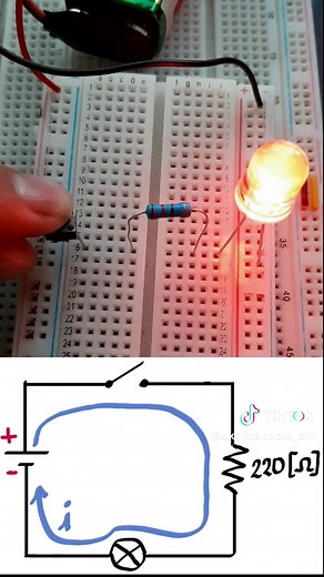 Arma tu primer circuito en protoboard