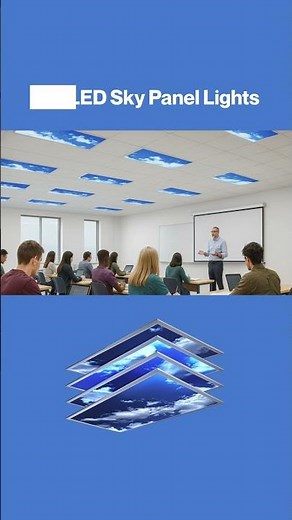 LED Flat Panel Ceiling Lights | 2x4, 2x2, 1x4, 1x2, Smart & Center Basket