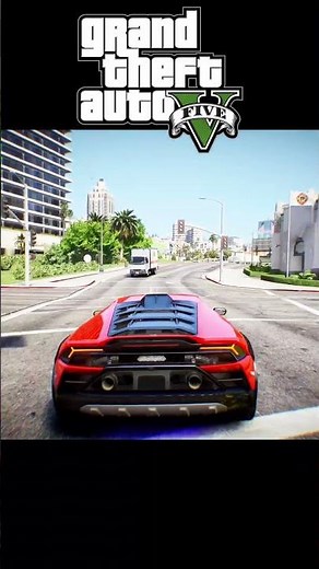GTA 5 Natural Vision Evolved on Low-End Laptop! 😍 | RTX 2050 Test #shorts