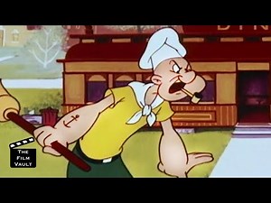 Popeye The Sailor - Spree Lunch (1957) - Full Episode