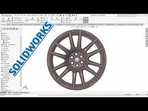 Solidworks Tutorial #29 | Wheel Rim 3D Design