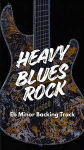 Heavy Blues Rock Guitar Backing Track In Eb Minor #rockonjamtracks #bluescommunity #bluesrock
