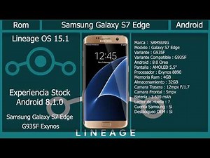 Rom Lineage OS 15.1 - Samsung Galaxy S7 Edge