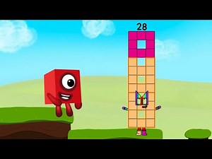 Numberblocks Super Multiply with Numberblock 28 | Educational Math Game | Cartoon #numberblocks