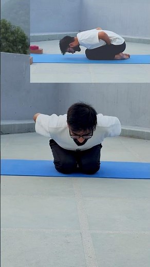 How to ￼do mandukasana #yoga #learning #follow #daliyvlog #motivation #healthy #reels