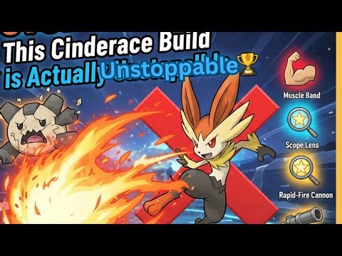 ​STOP STACKING! 🚫 This Cinderace Build is Actually Unstoppable