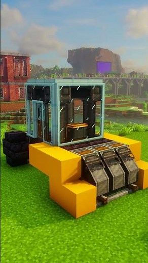 🔥I'm testing the *PLOW* from the CREATE mod! 💯(And it's a FAIL!😅) #shorts #minecraft