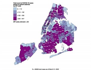 NYC Coronavirus Maps Show Case Data By Zip Code