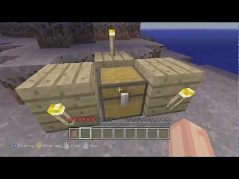 Minecraft - All 12 Hidden Chests in 1.0.1 Tutorial World (xbox 360)