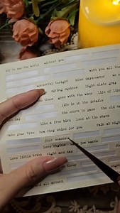 37K views · 771 reactions | Journaling ASMR 620 Part 10 | Brave's Stickers ASMR TV | Facebook