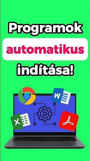 Windows trükk: Programok automatikus indítása 🚀