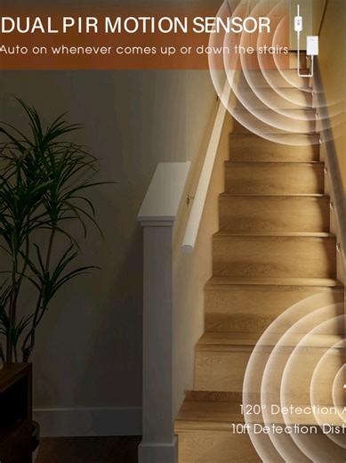 Ultimate Safety Upgrade: Motion Sensor Stair Lights