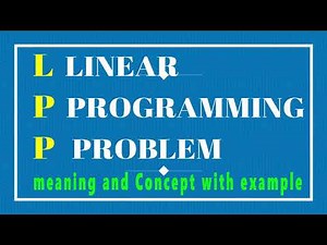 LPP Meaning & Concept with example|CBSE Maths class 12th|Linear Programming Problems