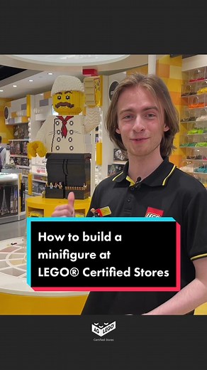 Did you know you can build your own custom LEGO® Minifigure at the LEGO® Certified Stores? Here is how it works. #LEGO #LEGOMinifigure #bricksmegastore #legofyp #fyp #minifigure #buildaminifigure #melbourne #melbournecentral #shopping
