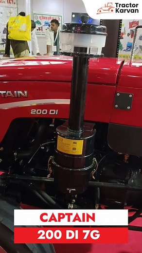 2.7K views · 34 reactions | Mini Tractor Captain 200 DI Mini 7th Generation Tractor in 20 HP #reelsvideo #captaintractor #minitractor #reelsinsta | TractorKarvan | Facebook