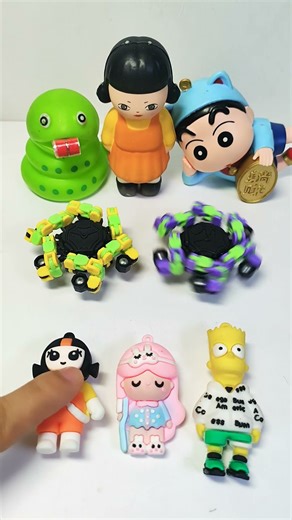 Trendy shinchan Doll and Snake with Mini Toy Characters Turbo #trend #viral #shorts #shortvideo