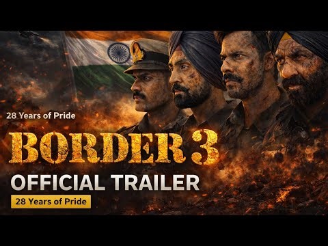 Border 3 Official Trailer 🔥 | India’s Most Powerful Patriotic War Movie 🇮🇳..