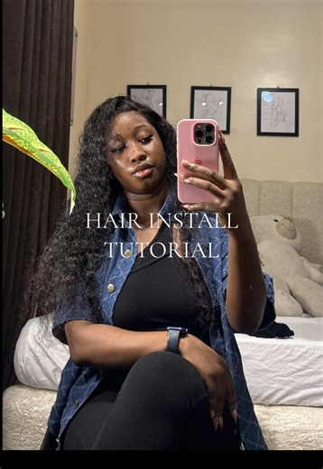 No Glue Step by Step installation tutorial for beginners.Save to try it🍒 #viraltiktok #stepbysteptutorial #frontalinstall #fypシ