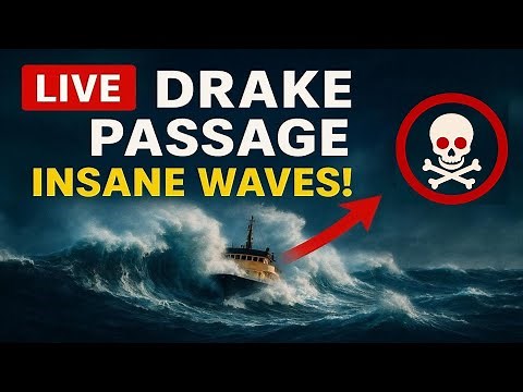 Terrifying Real Footage from the Drake Passage – Caught in the World's Most Dangerous Sea