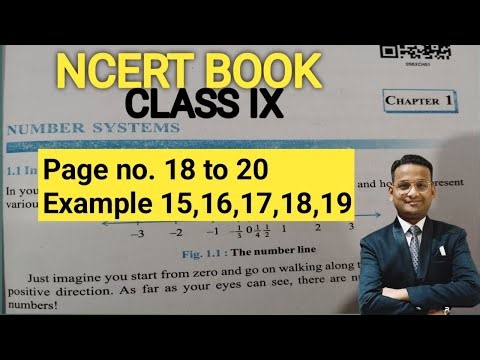 Class 9th Maths Chapter 1(Number System) | CBSE NCERT BOOK | Page no. 18 to 20 | Example 15,16,17,18
