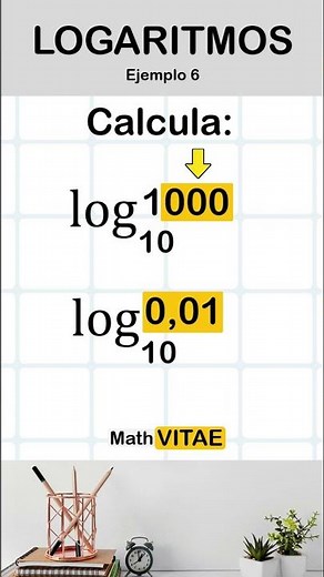 📢Descubre CÓMO calcular LOGARITMOS decimales (ejemplo 6)