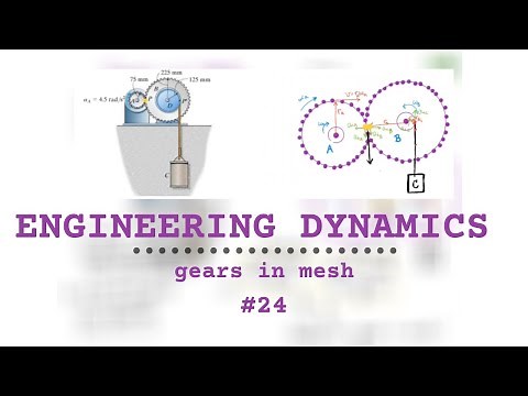 GEARS IN MESH | Engineering Dynamics