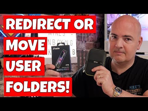 Move Or Redirect Your Home Folder Documents To Another Drive Or NAS