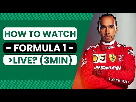 🔴 How To Watch Formula 1 LIVE for Free? 🏎️ [TUTORIAL]