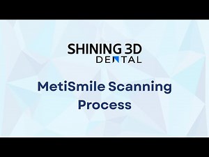 Shining 3D Metismile Facial Scanner Basic Operation (3D Face Scanner)